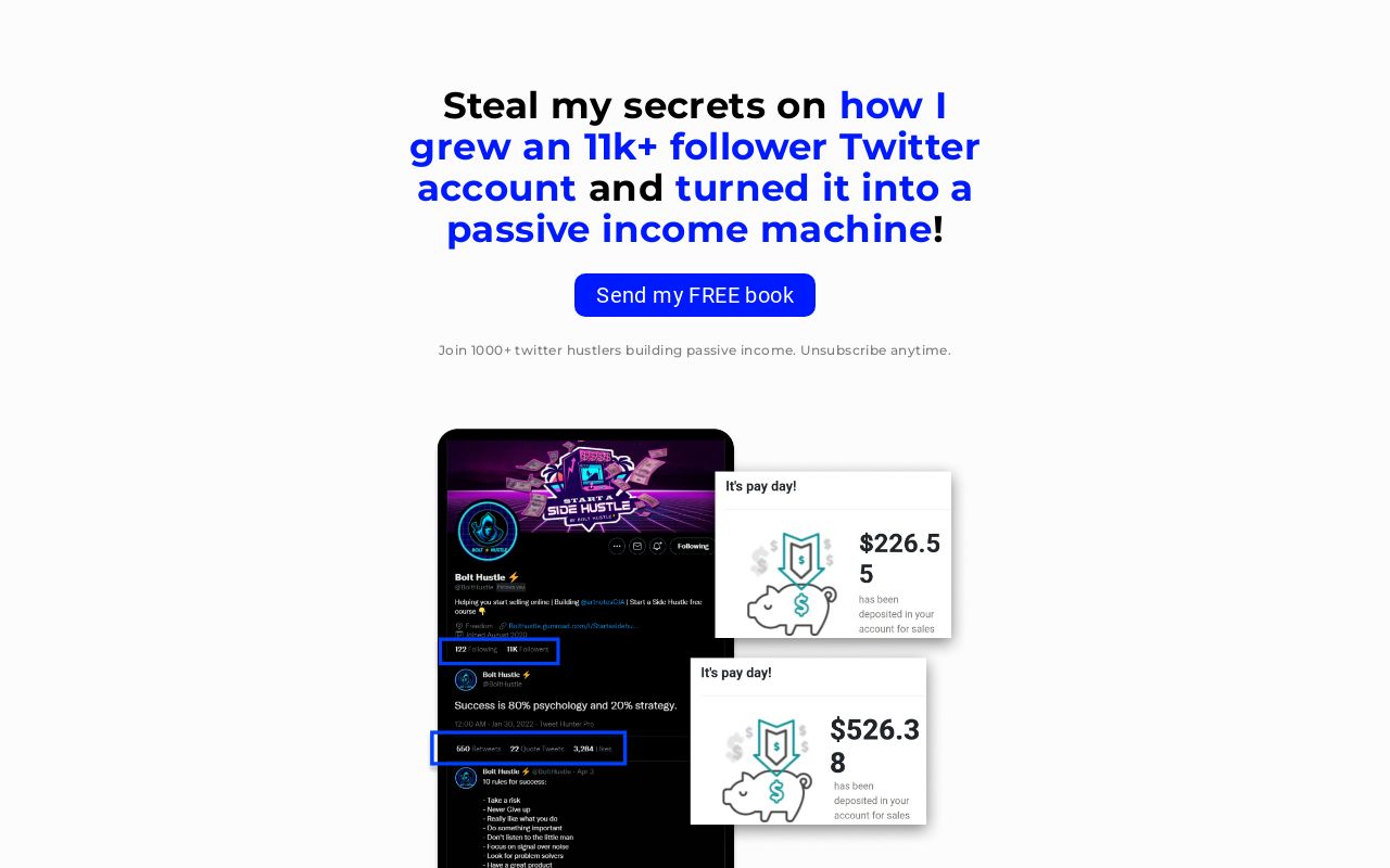 Start A Side-Hustle | Bolt Hustle